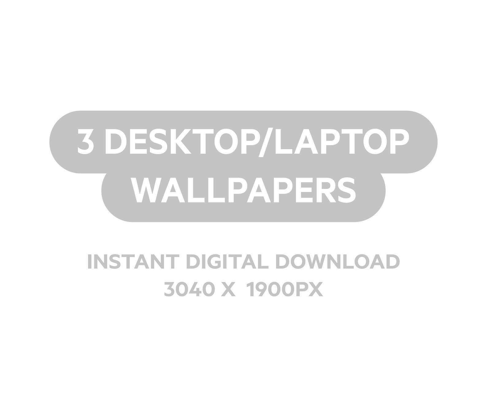 Computer/desktop/laptop Wallpaper | Two Half Circles | Neutral Colors ...