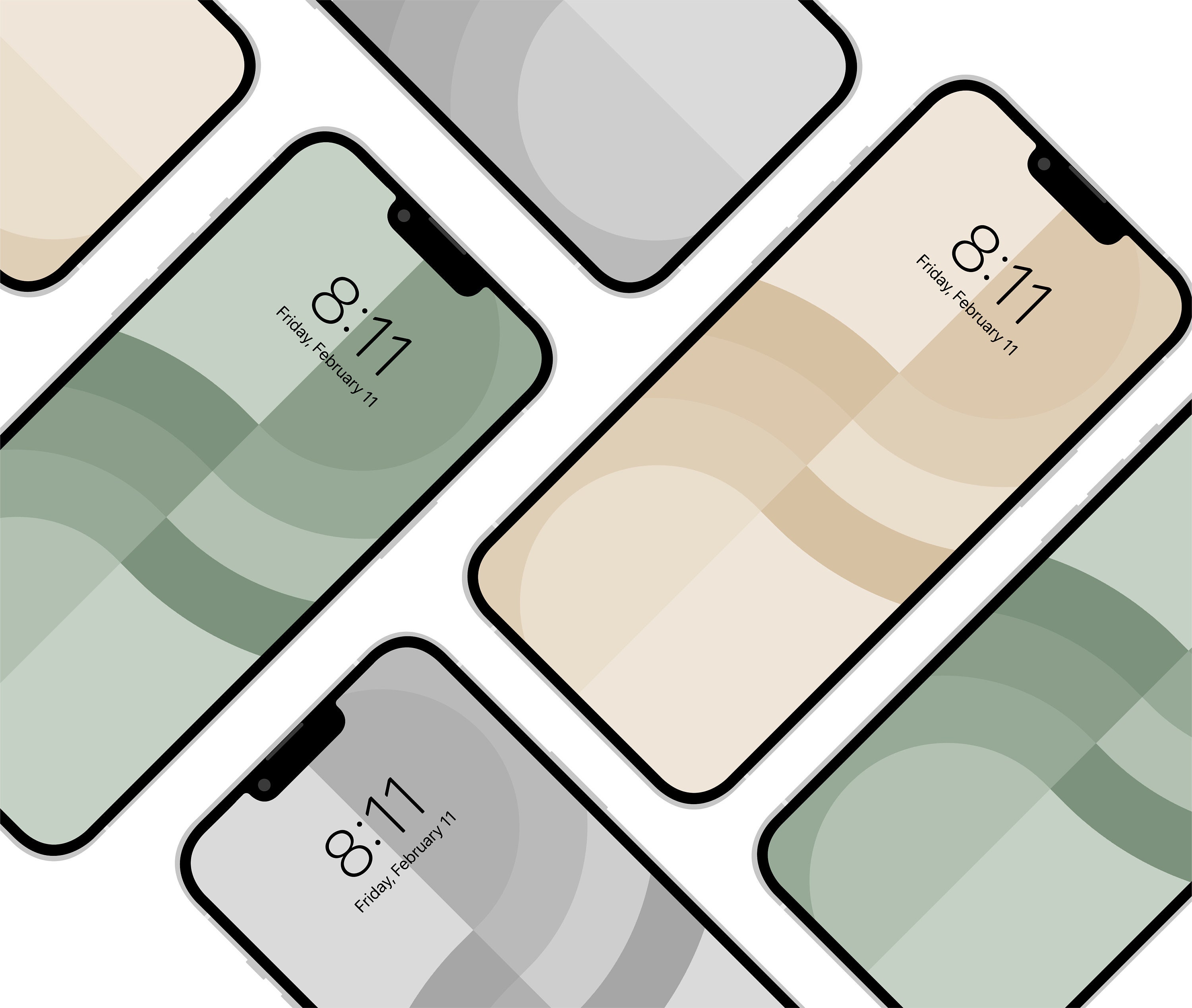 IPhone Wallpaper | Swiggle | Neutral Colors | Phone Wallpaper | Minimal ...