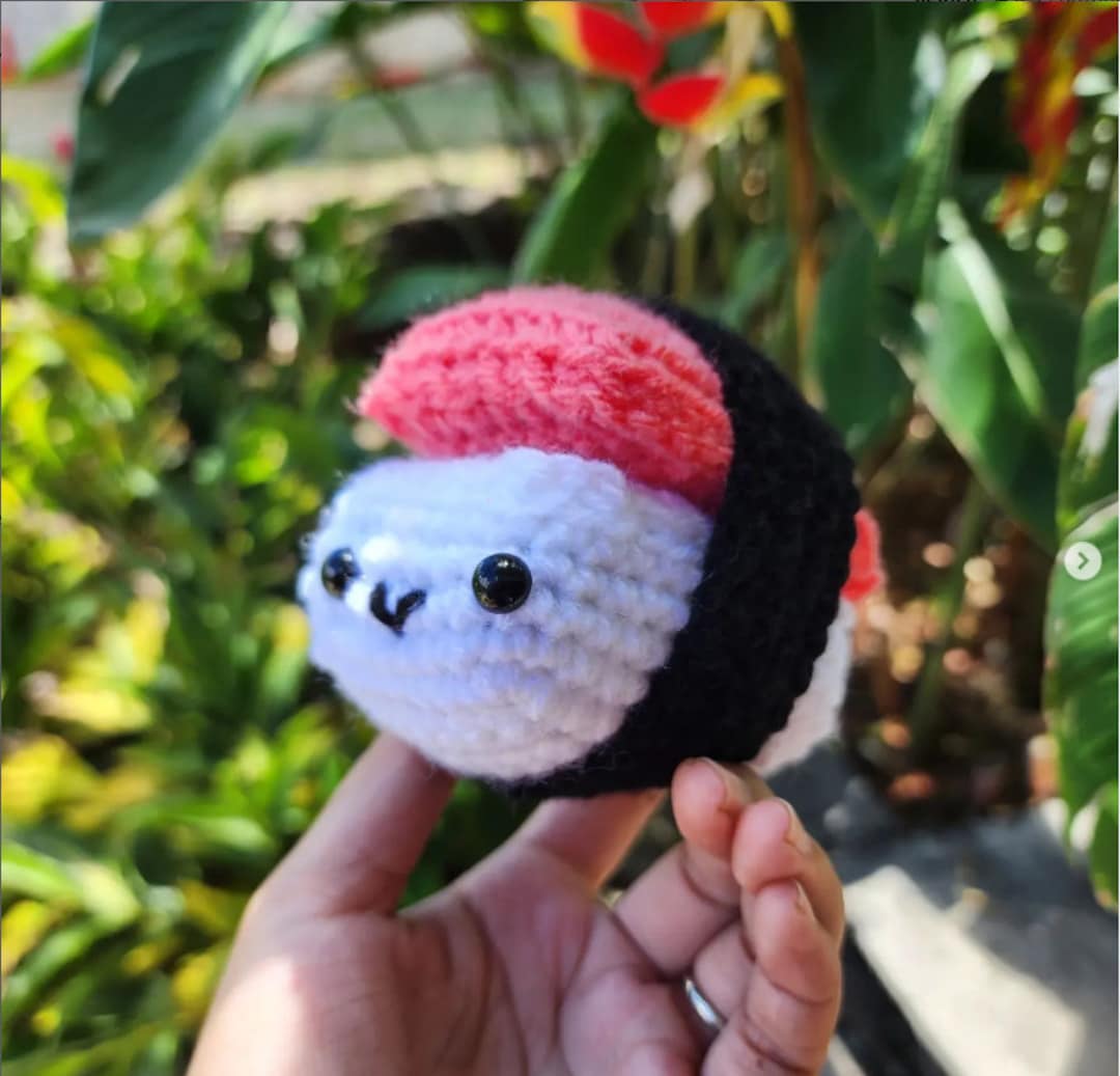 Crochet Musubi Plush - Etsy