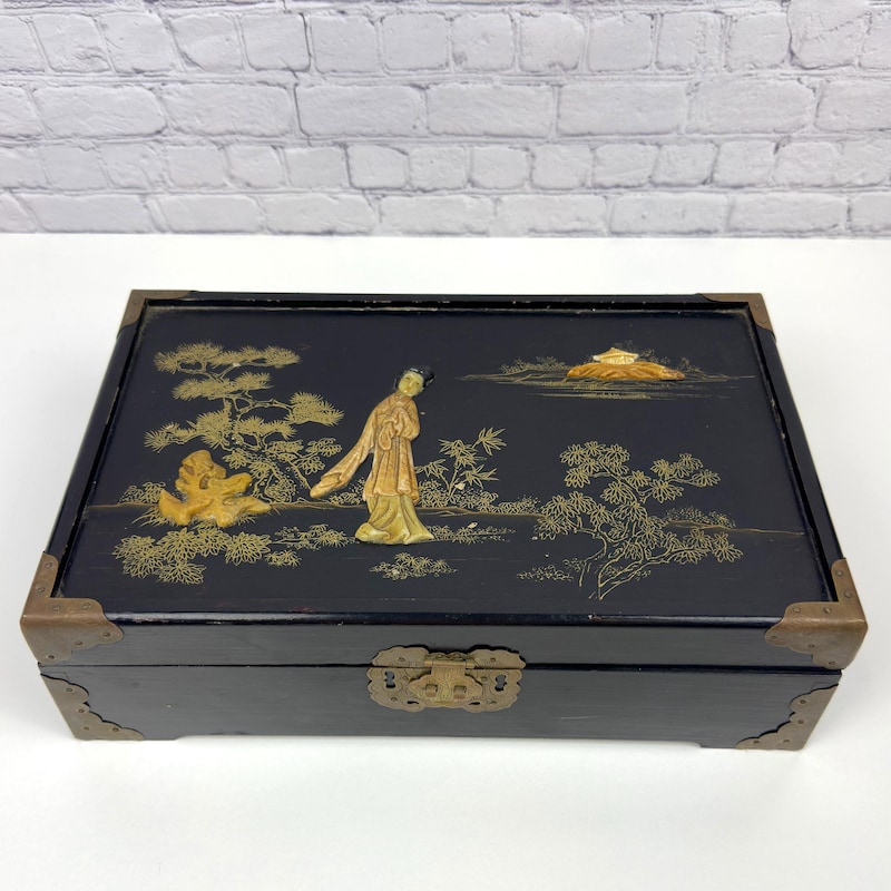 Asian Jewelry Box - Etsy