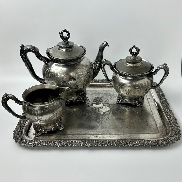Antique Sugar and Tea Tray - Etsy