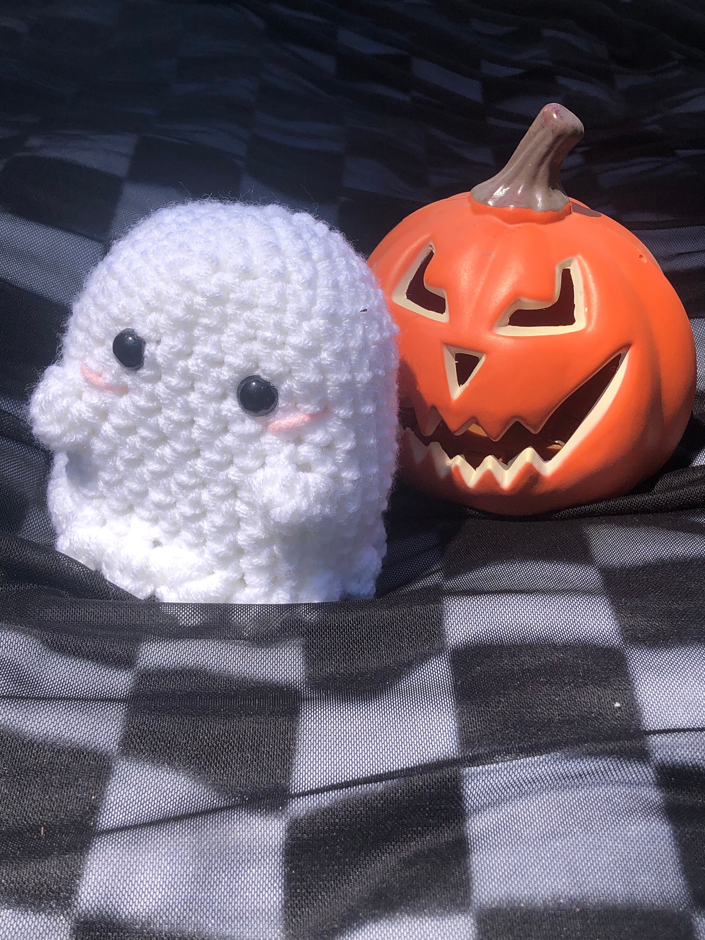 Crochet Ghost Plushie Ghost Plush Crochet Halloween - Etsy