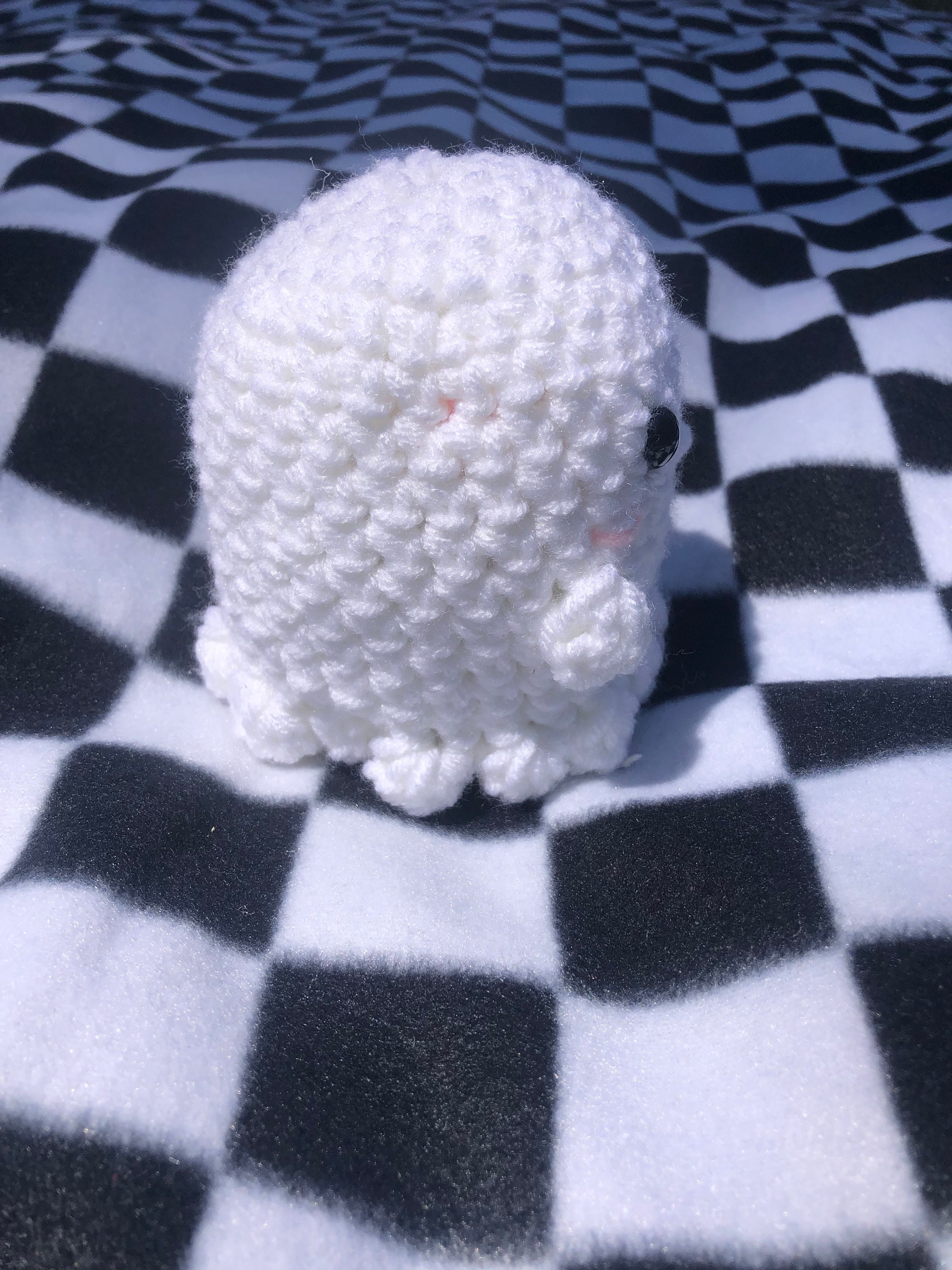 Crochet Ghost Plushie Ghost Plush Crochet Halloween - Etsy