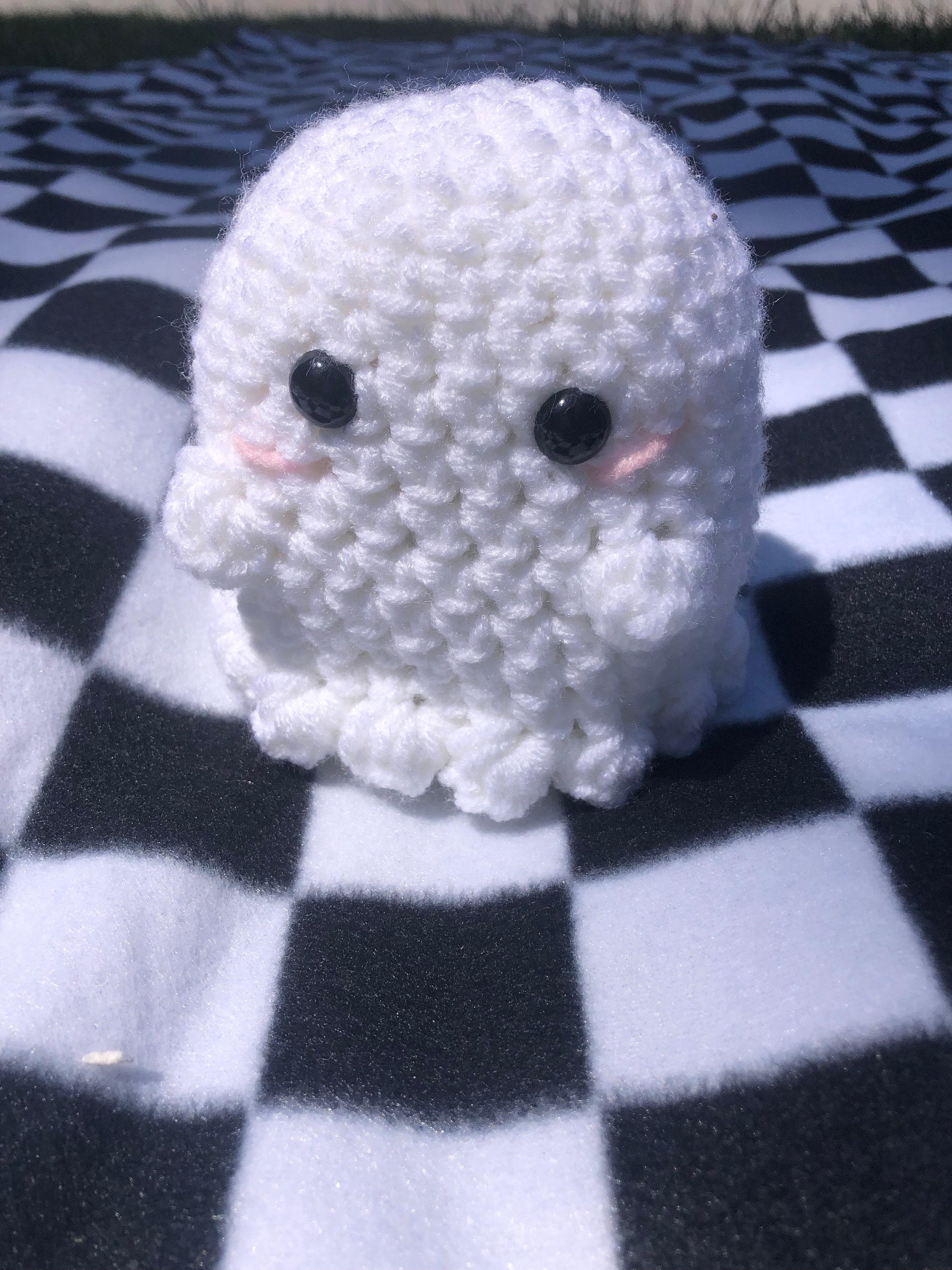 Crochet Ghost Plushie Ghost Plush Crochet Halloween - Etsy