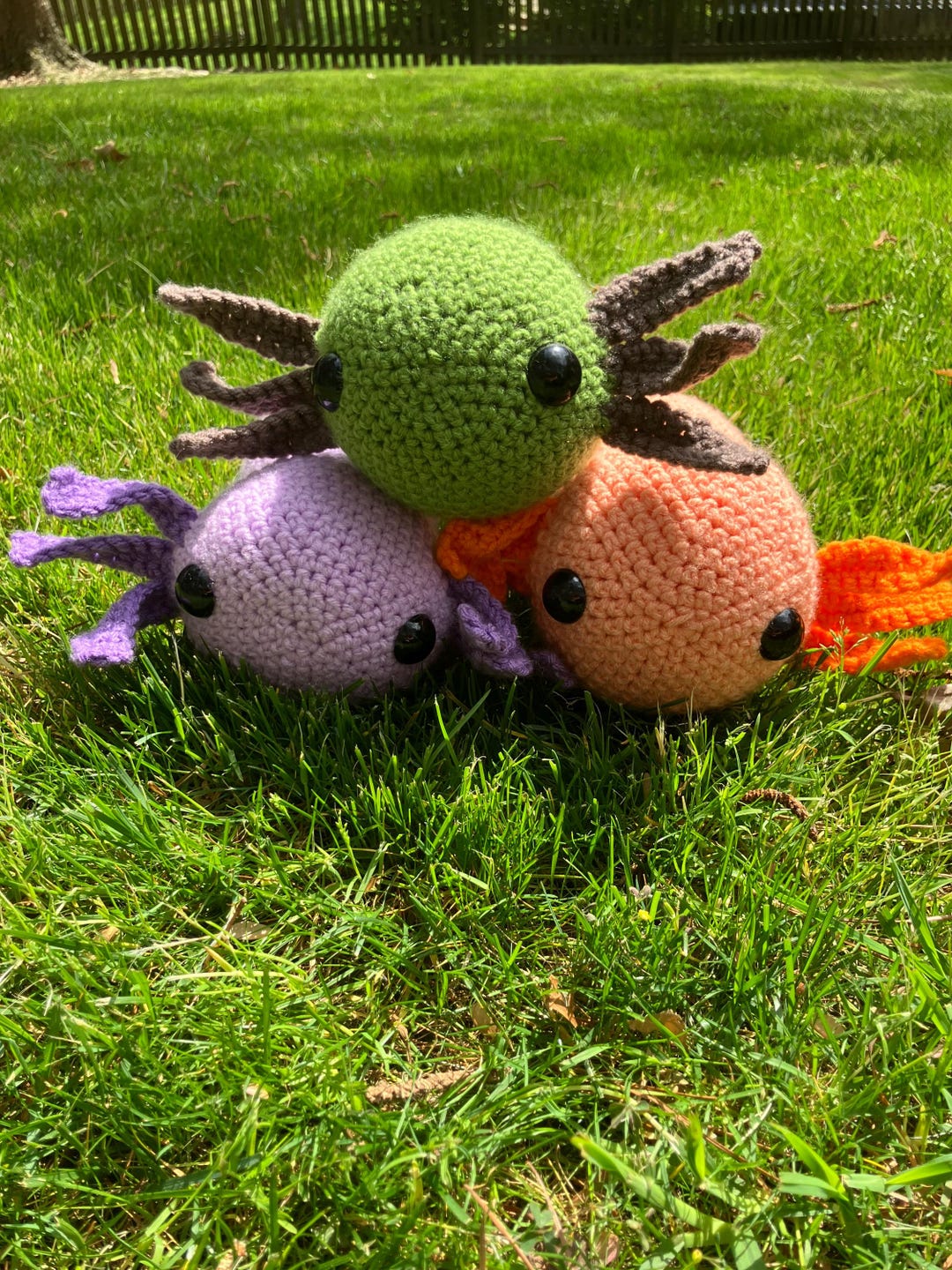 Axolotl Plush | Axolotl Stuffed Animal | Axolotl Amigurumi | Axolotl ...