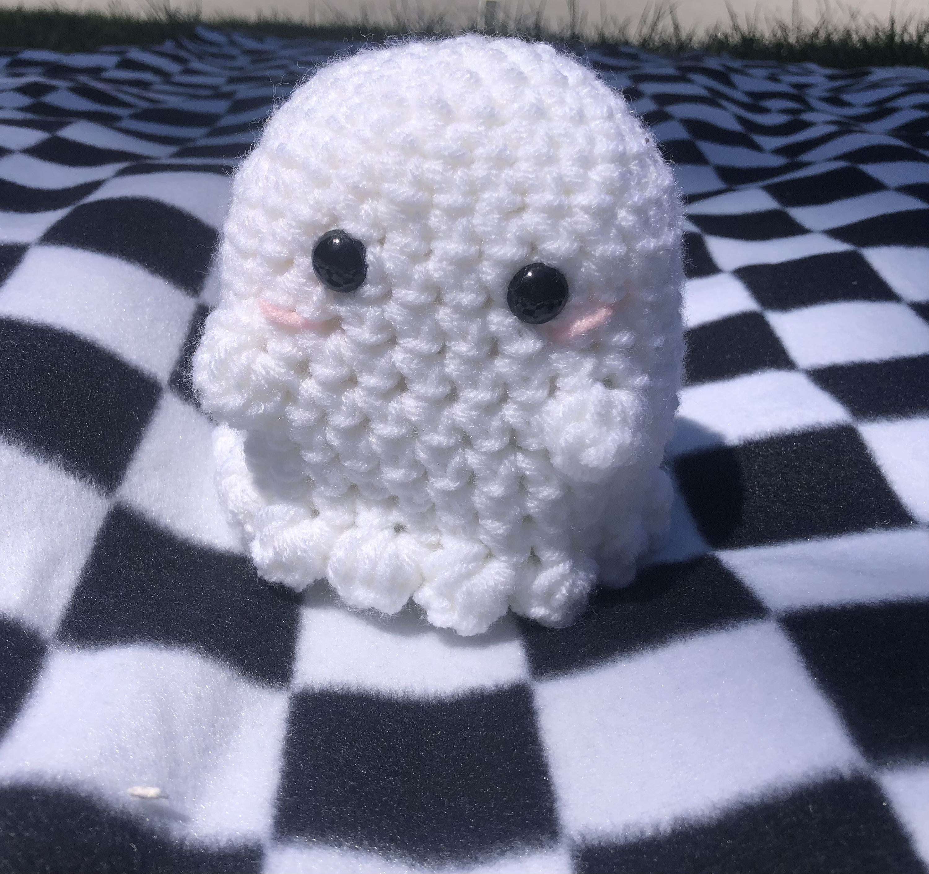 Crochet Ghost Plushie Ghost Plush Crochet Halloween - Etsy