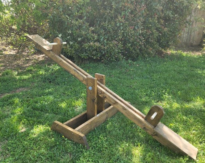 Handmade Wooden Kids Seesaw - Etsy