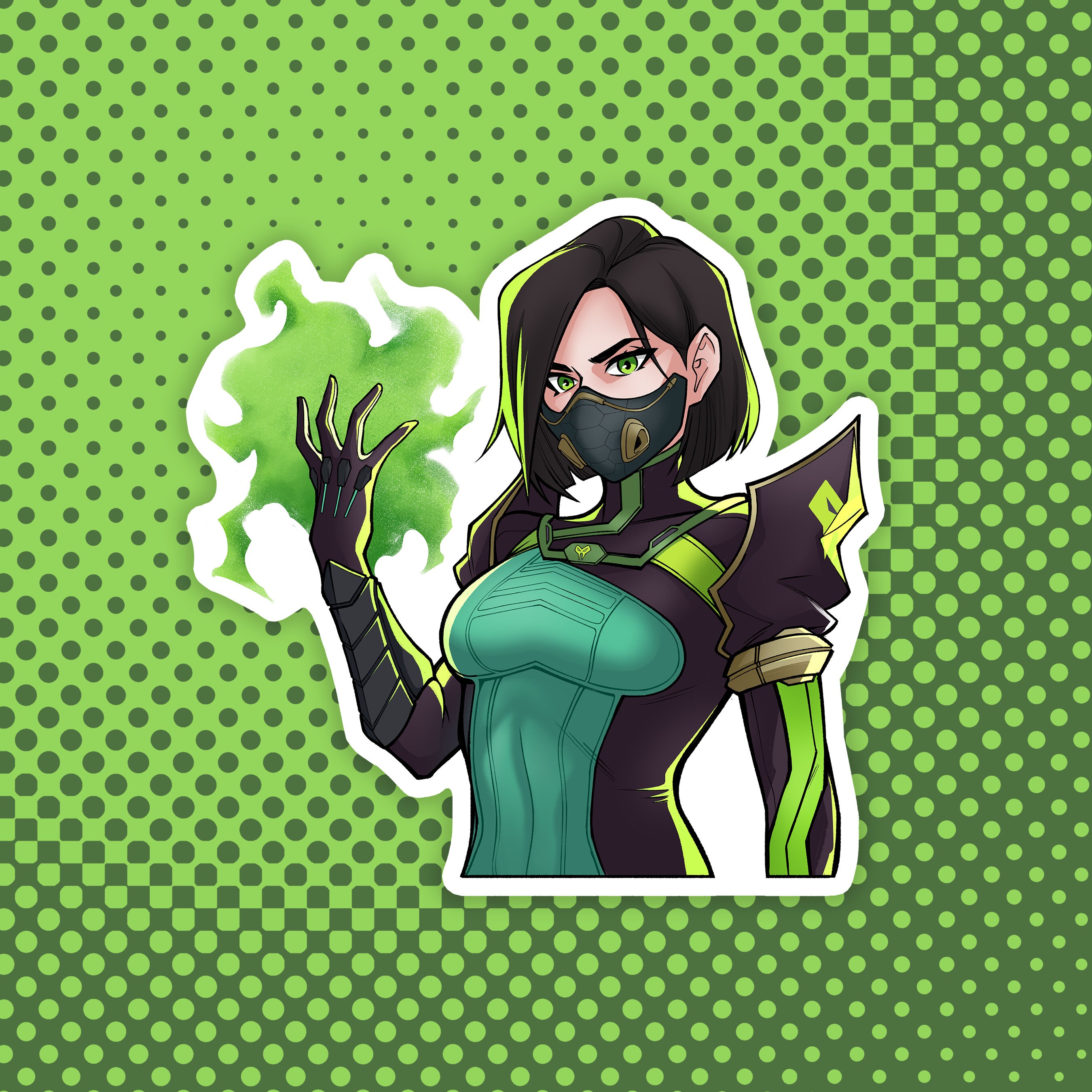 Viper VALORANT Vinyl Sticker Water Resistant Laptop - Etsy