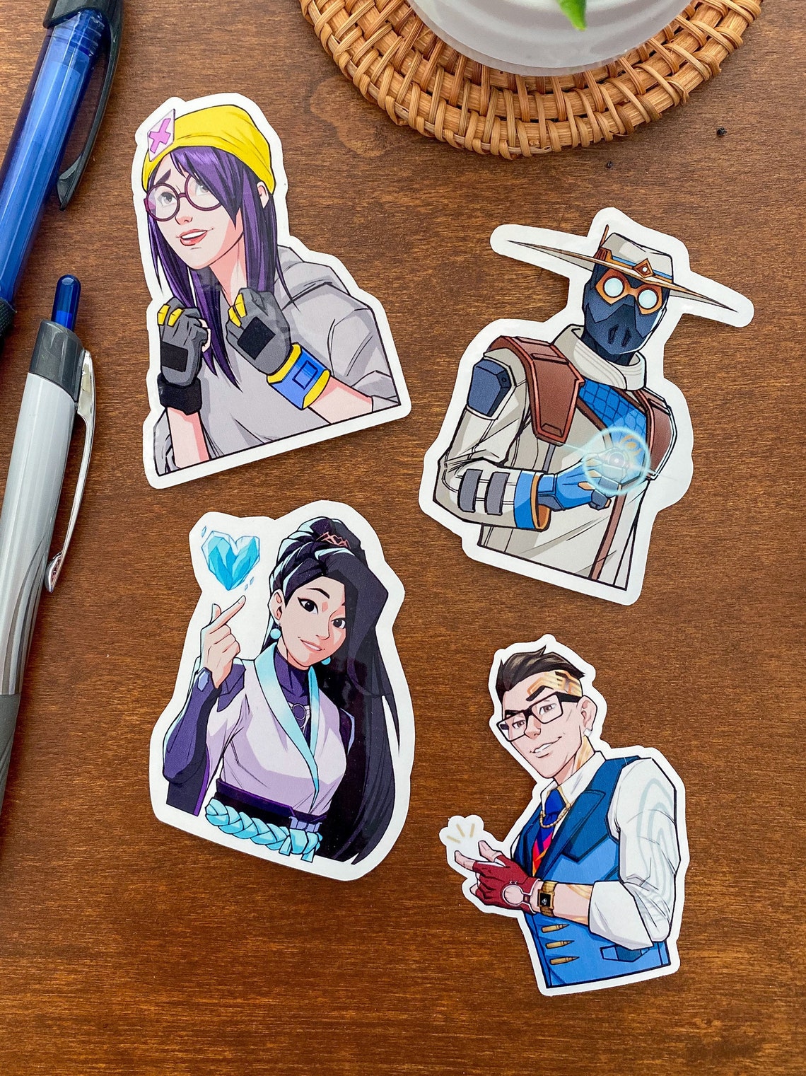 Sentinel Sticker Pack VALORANT Vinyl Sticker Water - Etsy