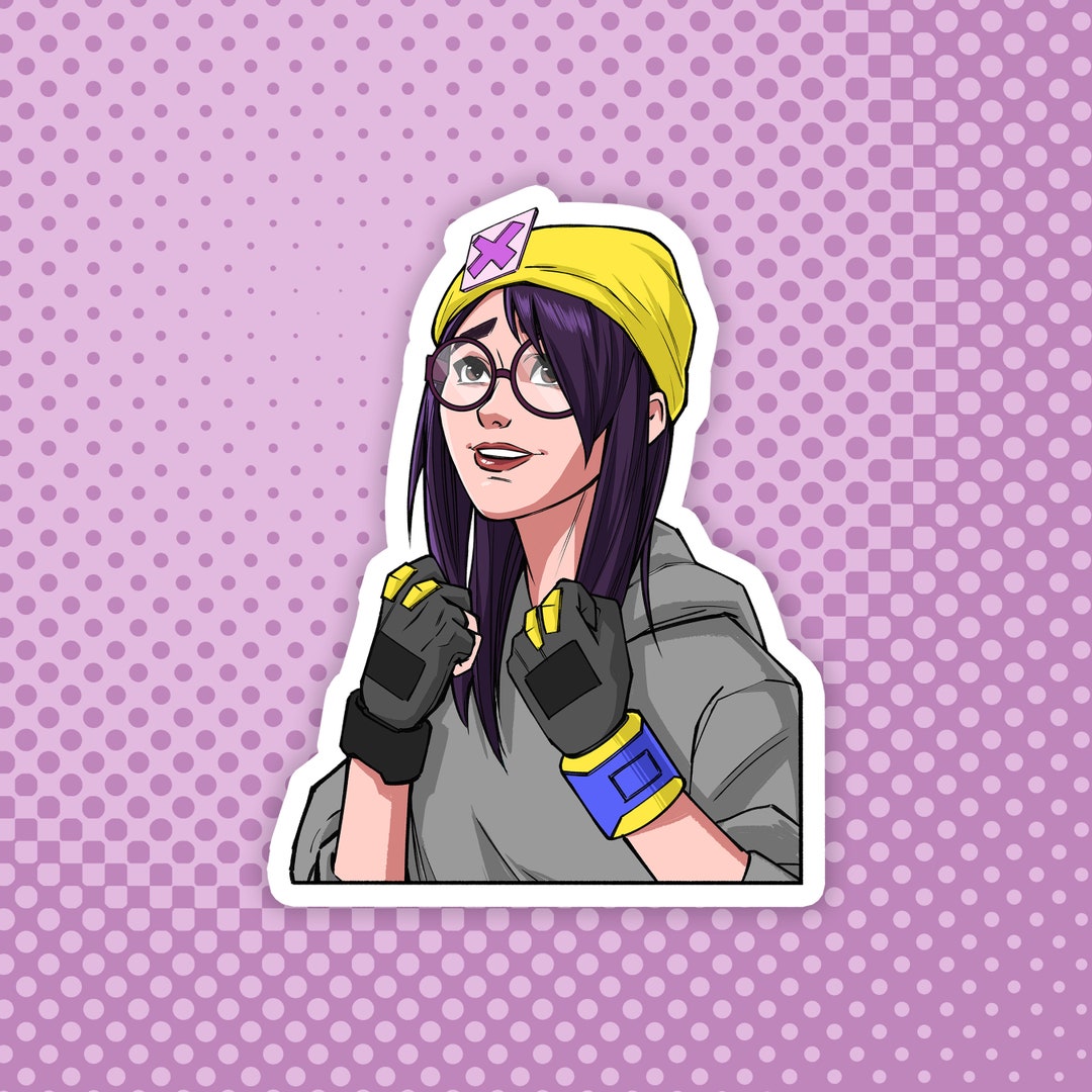 Killjoy Textless VALORANT Vinyl Sticker Water Resistant Laptop Decal - Etsy