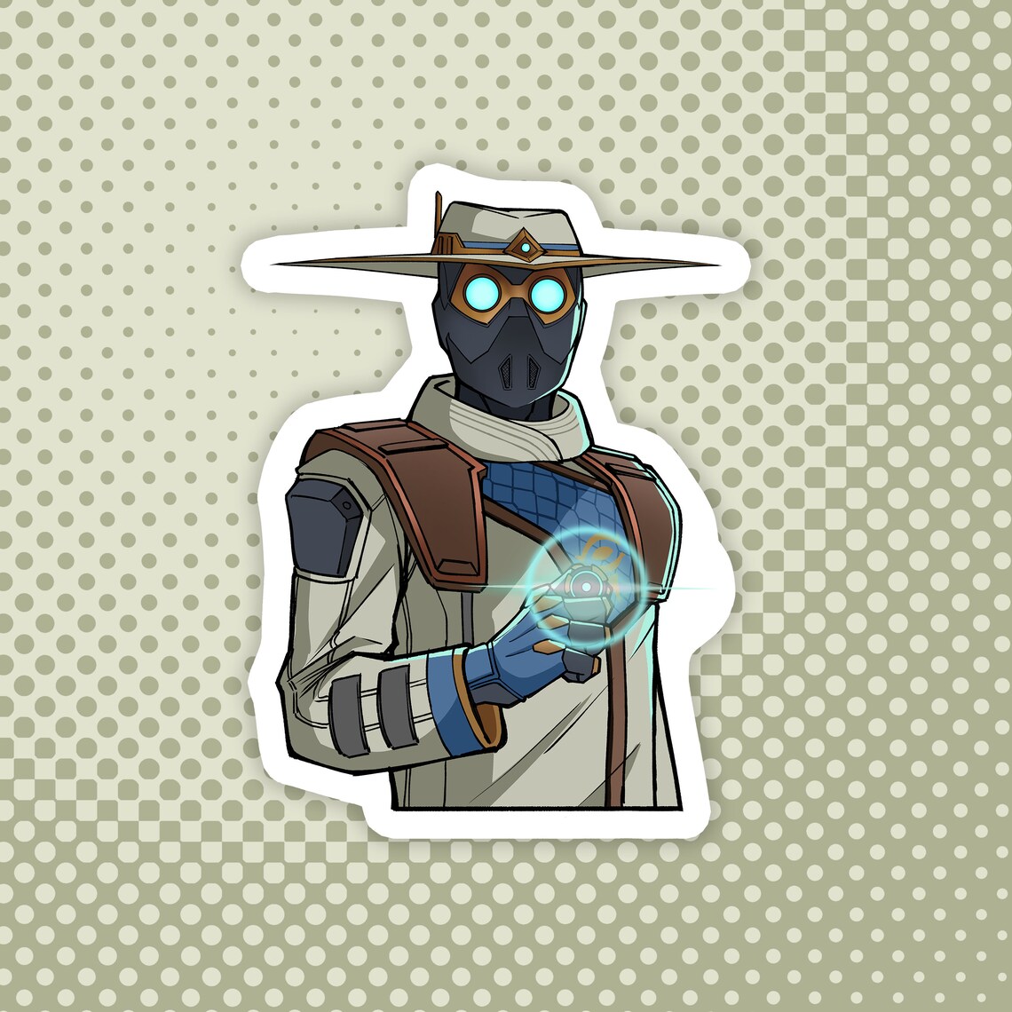 Cypher VALORANT Vinyl Sticker Water Resistant Laptop - Etsy