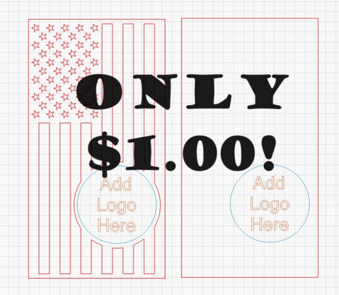 Custom Flag Template - Digital File (svg, Dxf, Ai, and Lightburn) - Etsy