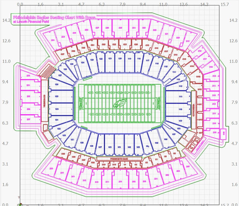 NFL Stadium Bundle: All 32 Teams, Layered SVG, AI, Lbart Files (digital ...