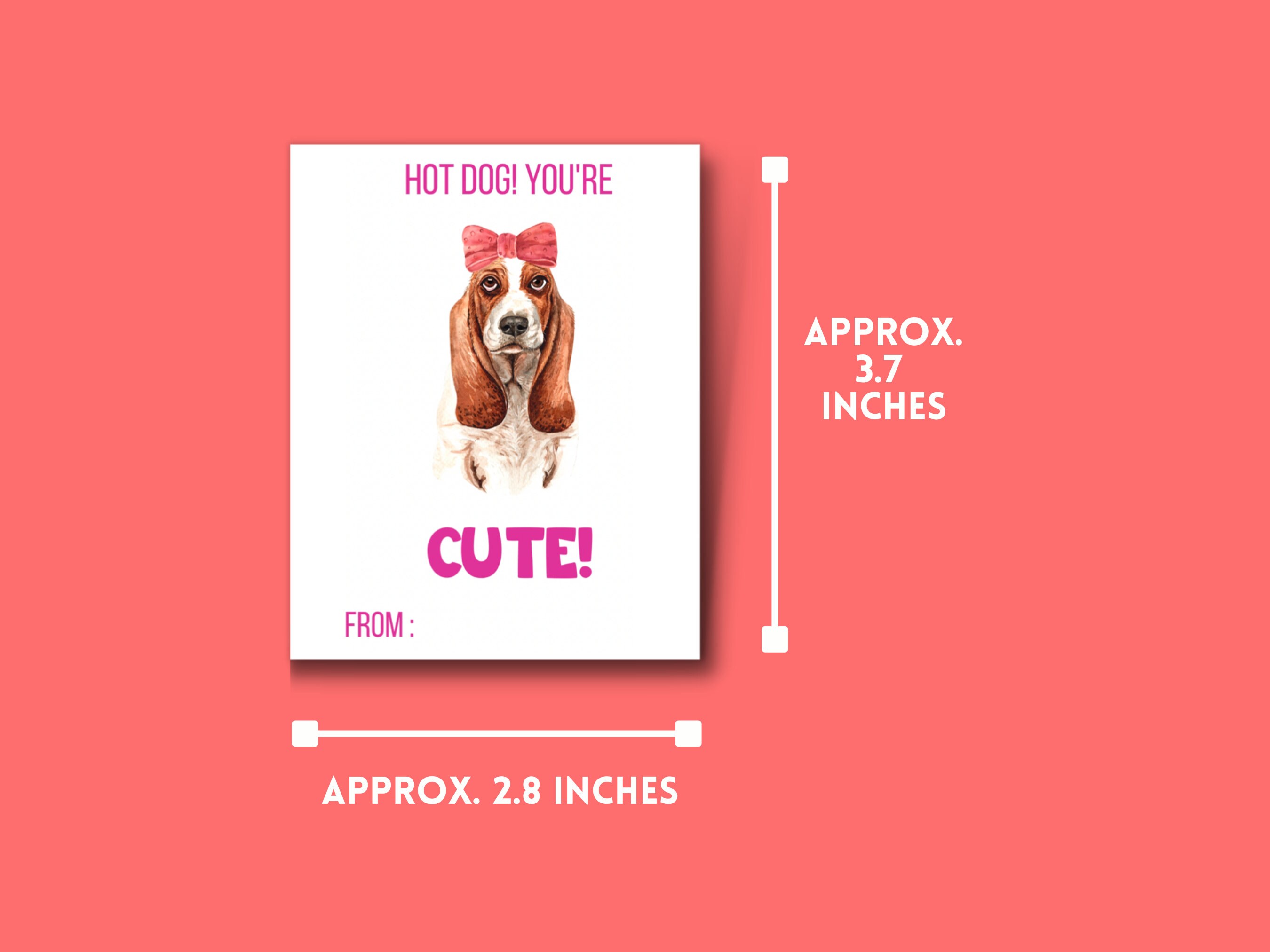 18 Instant Download Printable Dog Valentines Day Cards / - Etsy