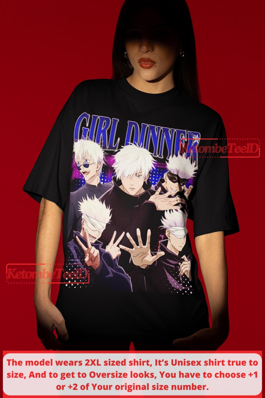 New Fresh Collection Shatoro Ghoyo Jujutshu Khaisen Shirt/sweatshirt ...