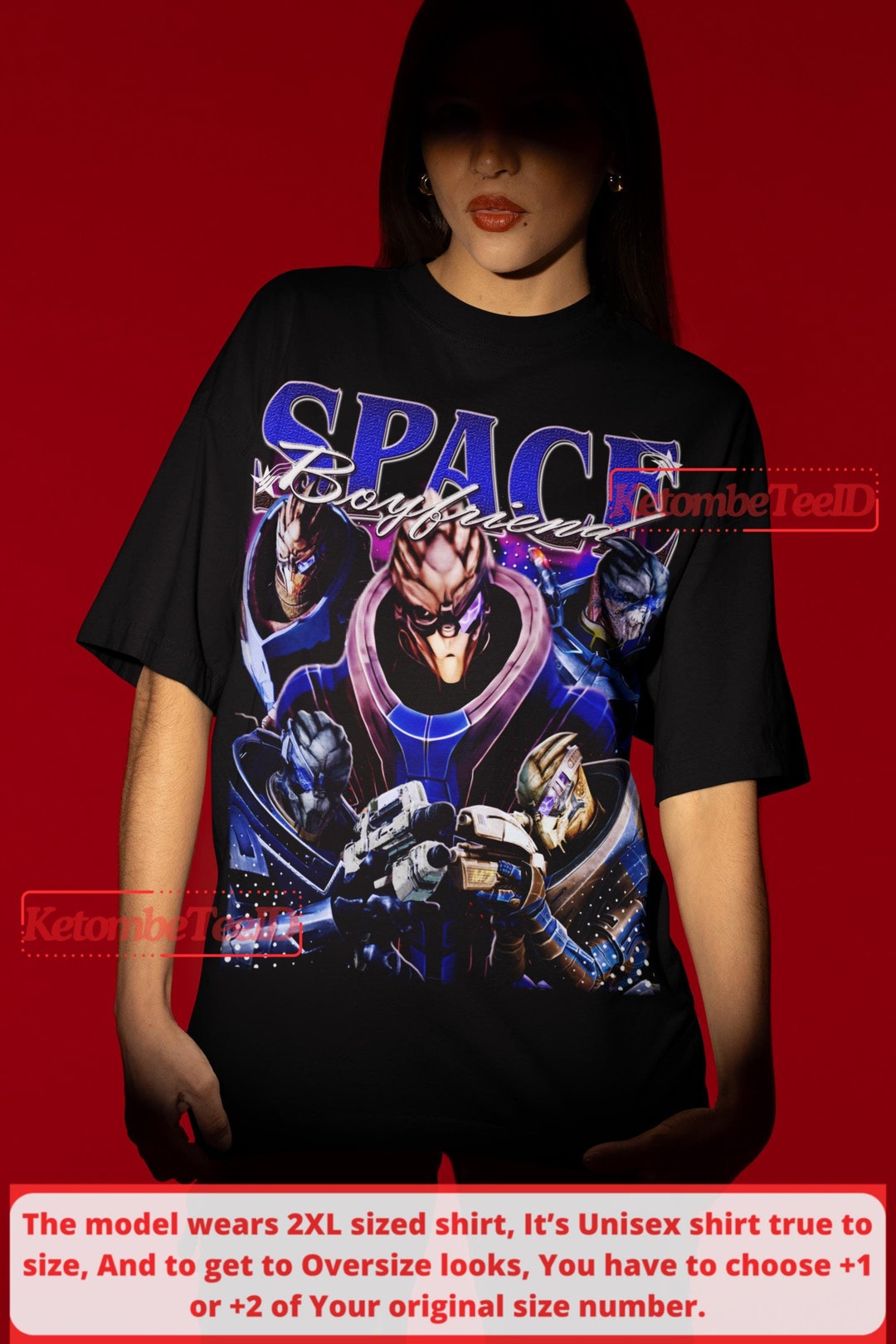 New Fresh Collection Garrus Vakarian Shirt/sweatshirt, Mass Effect ...