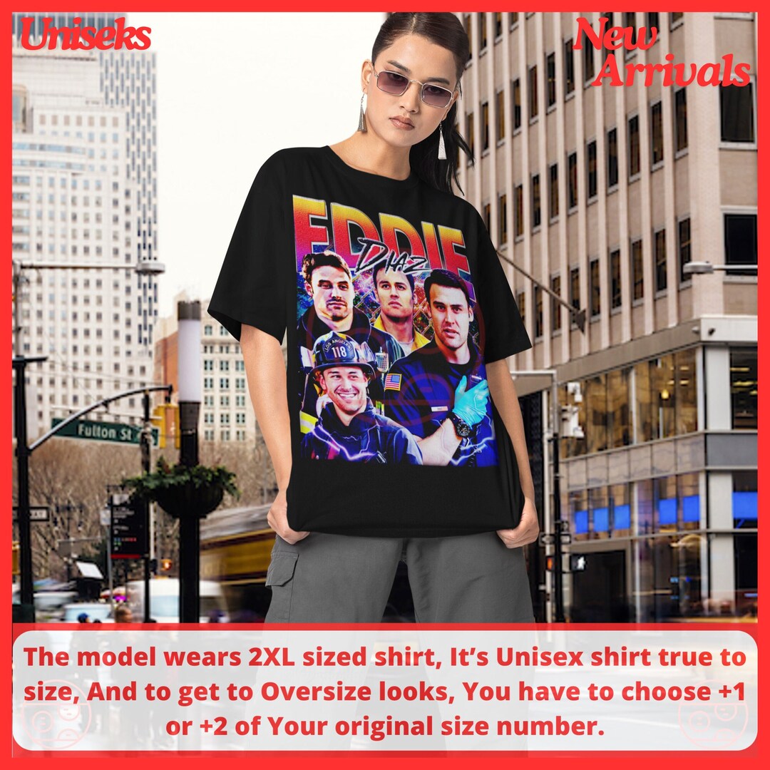 New Fresh Collection Eddie Diaz Shirt, Eddie Diaz Sweatshirt, Graphic ...