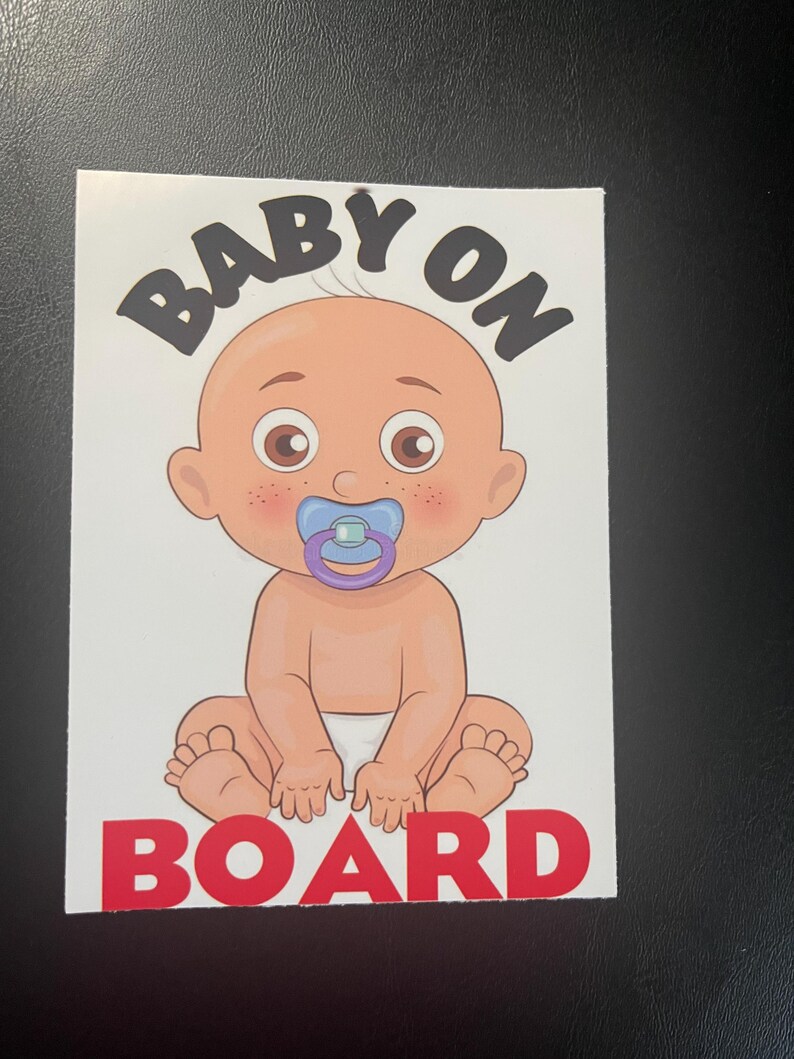 Decal Sticker | Baby on Board - Etsy