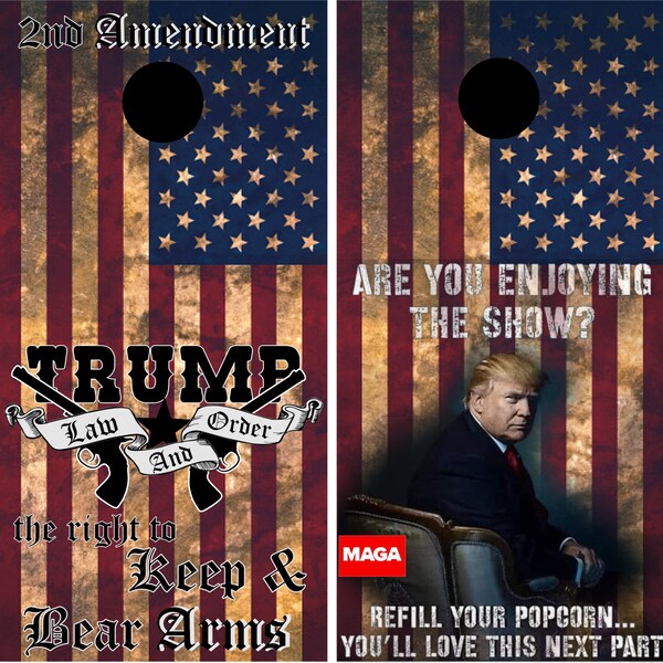 Trump Cornhole - Etsy