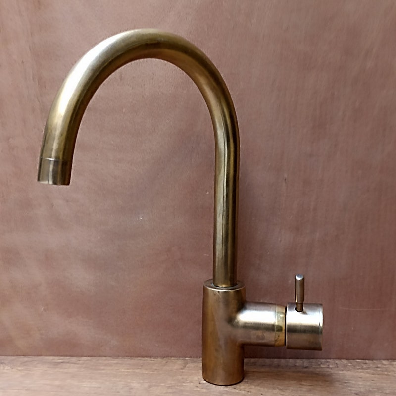 Antique Brass Tap - Etsy UK