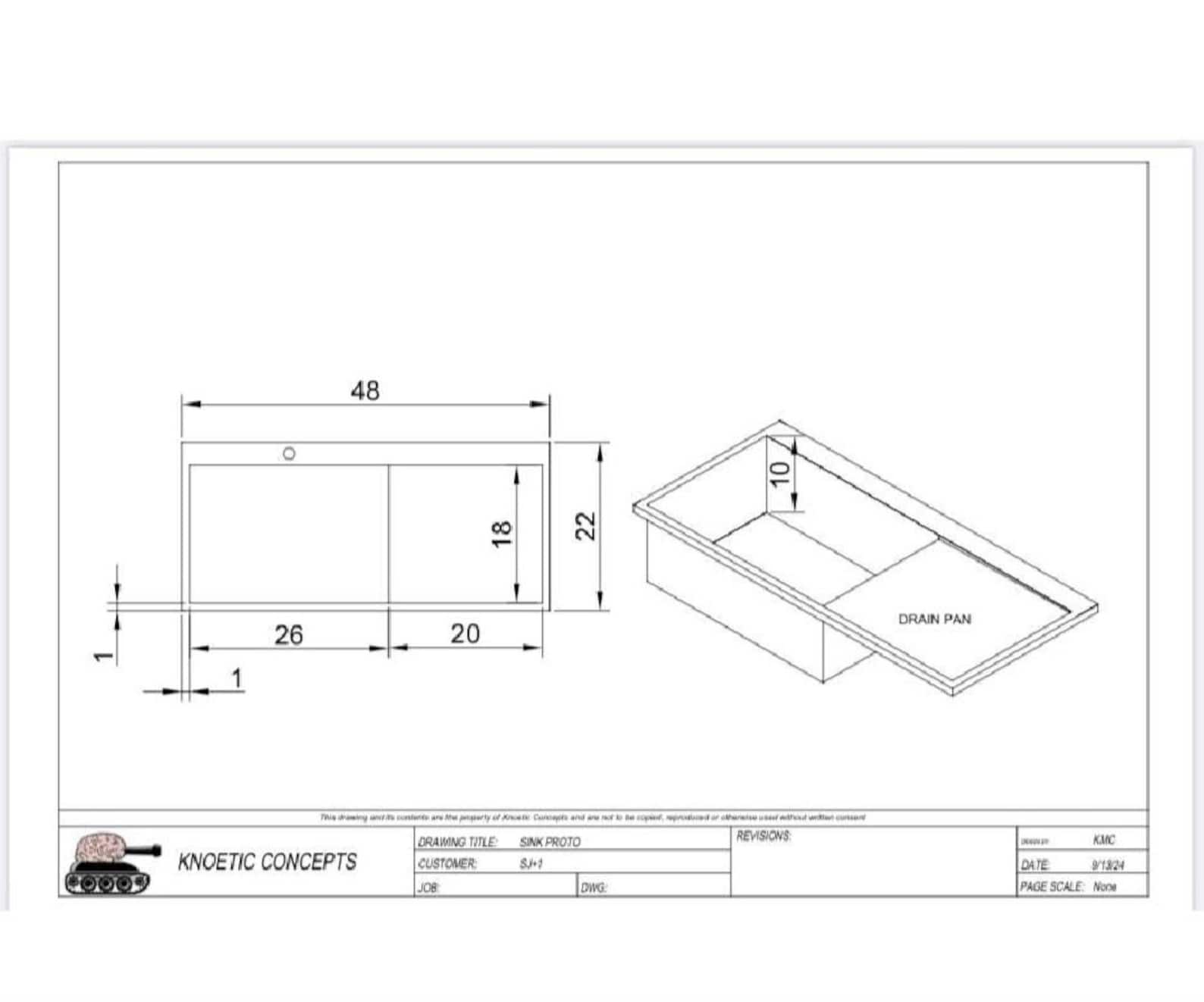 Custom Brass Kitchen Sink With Drainboard - Handcrafted to Perfection ...