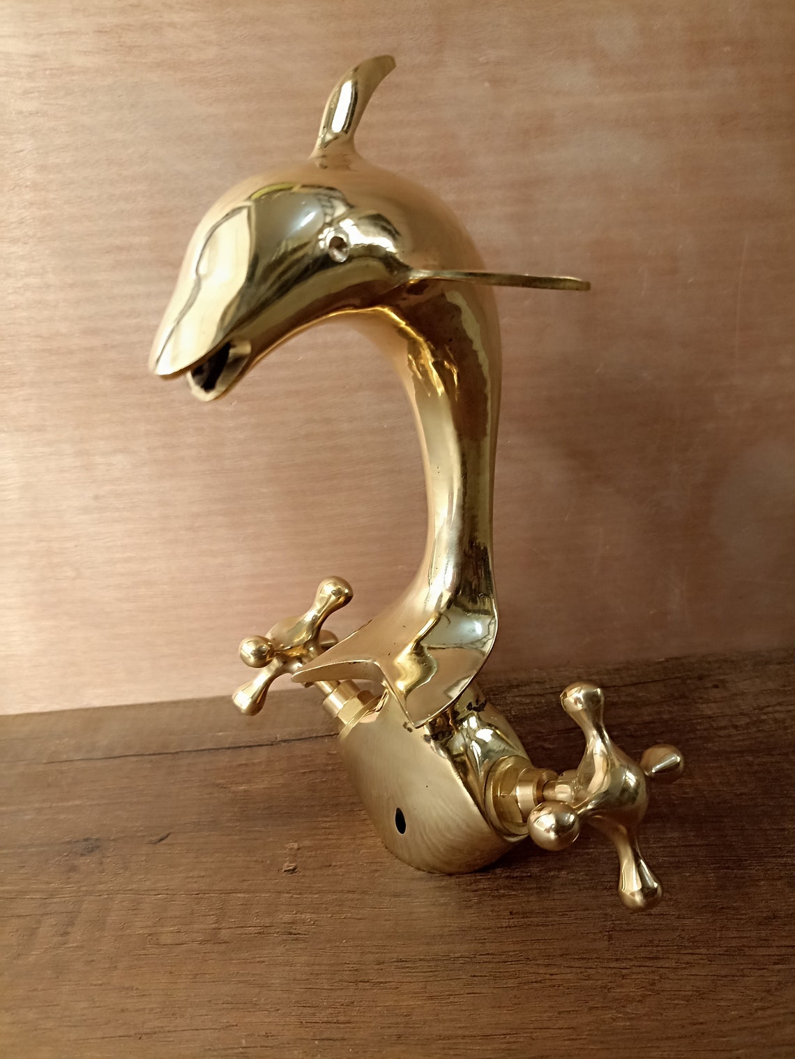 Moroccan Brass Fish Faucet Bathroom & Kitchen Decor - Etsy