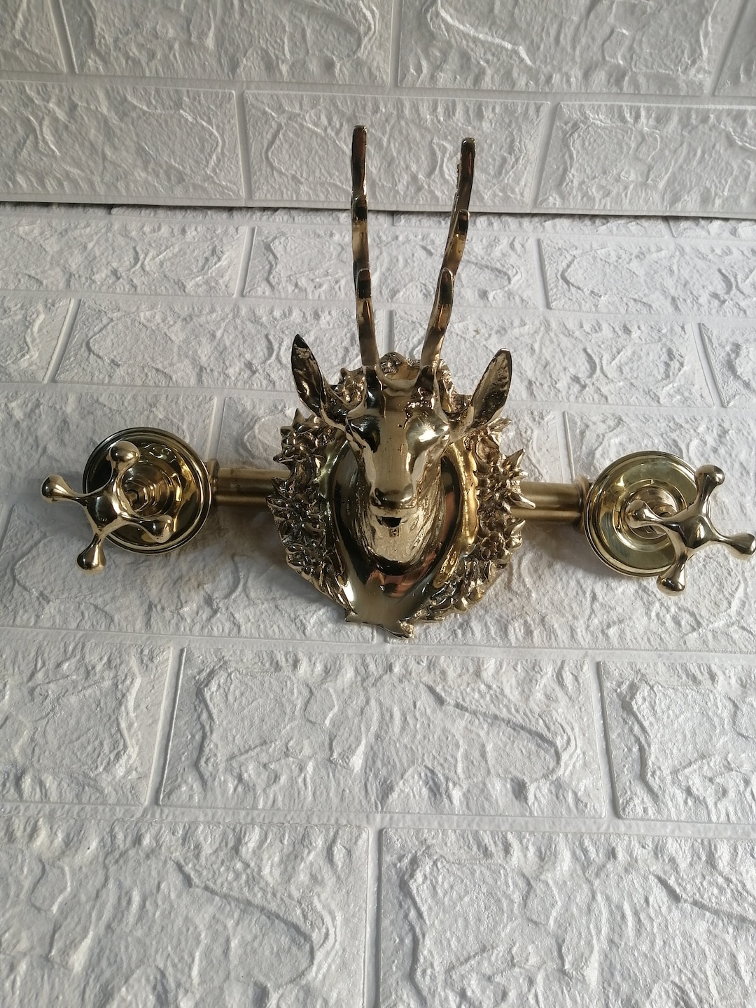 Brass the Deer Faucet Water Faucet - the Deer Head Faucet for Bathroom ...