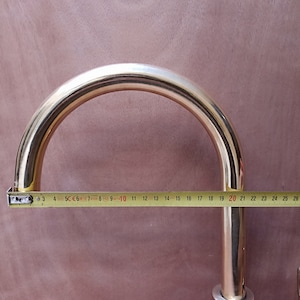 Exquisite Elegance: Unlacquered Brass Single Hole Basin Faucet and ...