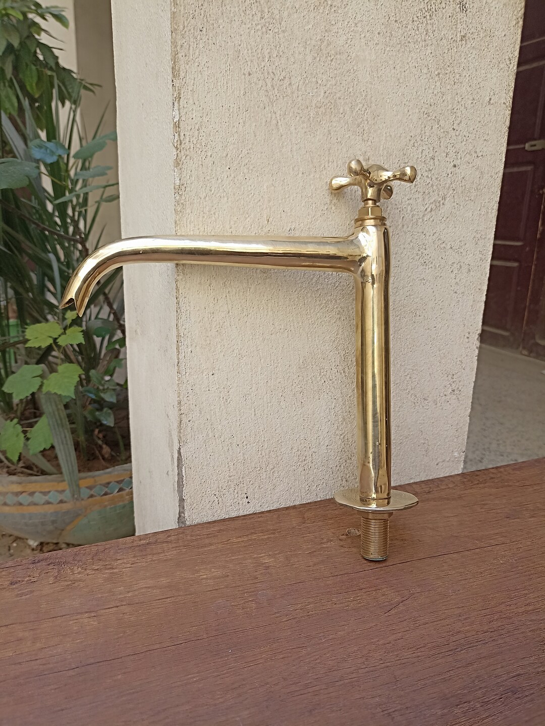 Premium Unlacquered Brass Water Dispenser Faucet Single Hole Cold Water ...