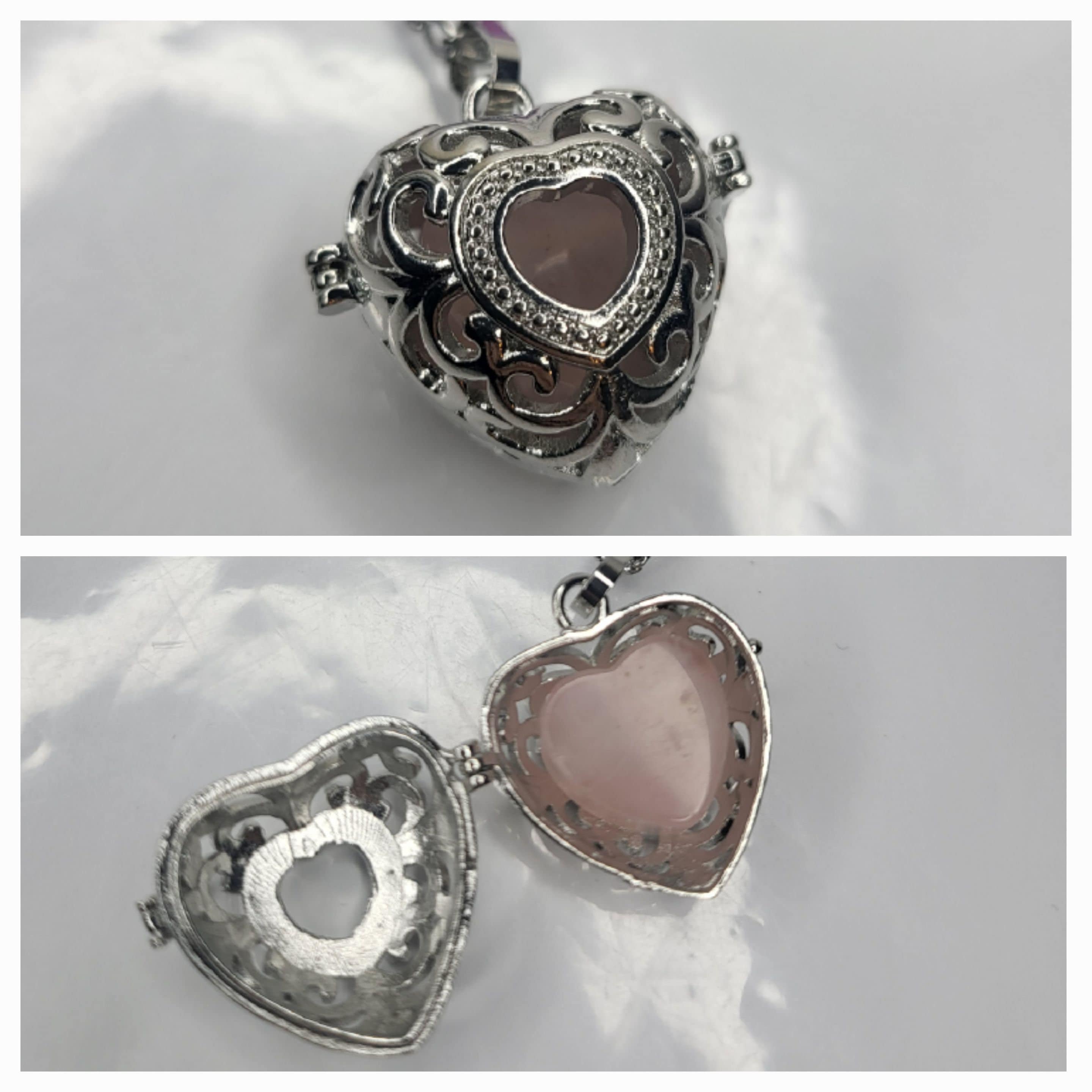 Cone Cage Pendant Necklace, Diamond Cage, Pointed Cage, Tear Drop ...