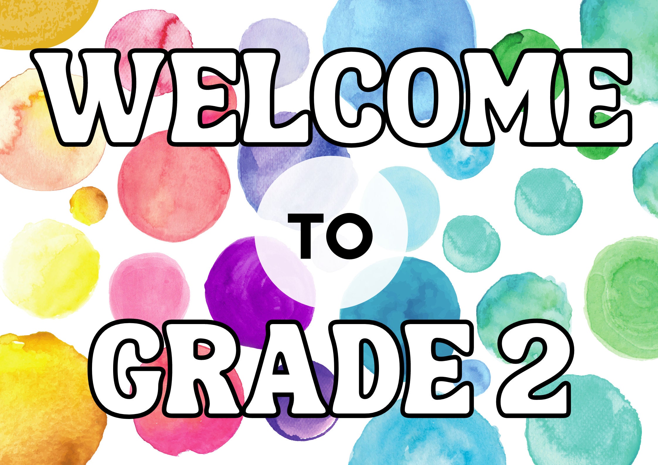 Watercolour School Classroom Bundle Pack customised - Etsy