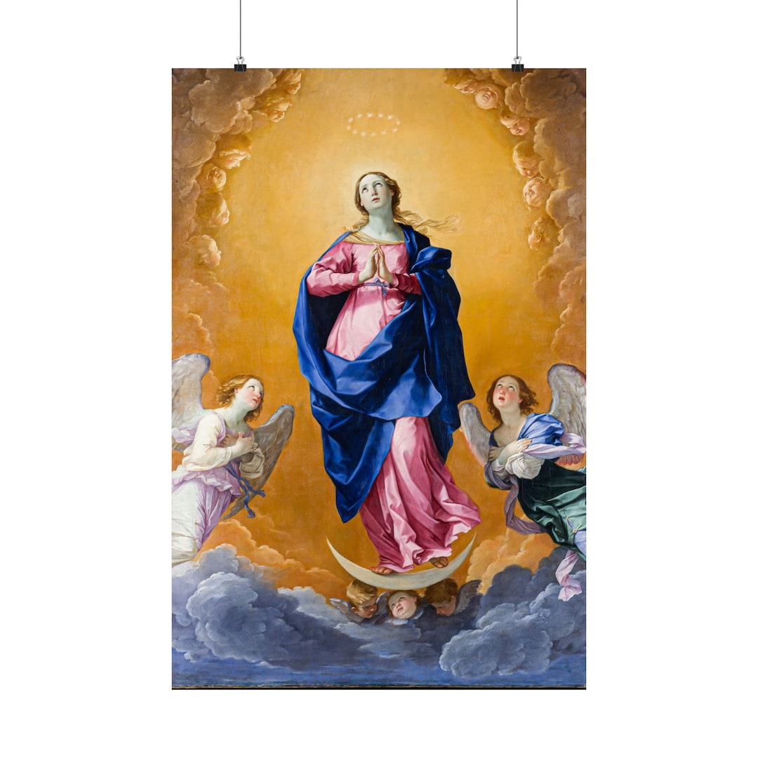 Immaculate Conception Poster - Etsy