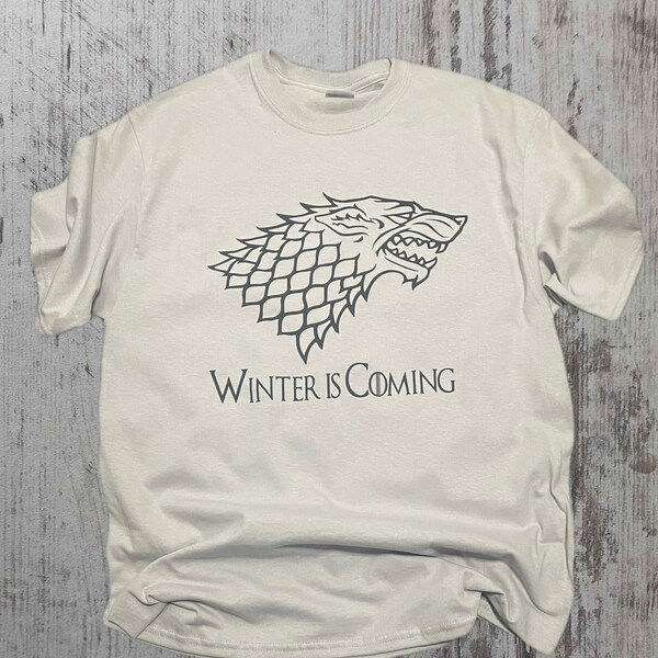 House Stark Tshirt - Etsy
