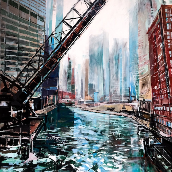 Chicago Oil Paintings Originals - Etsy
