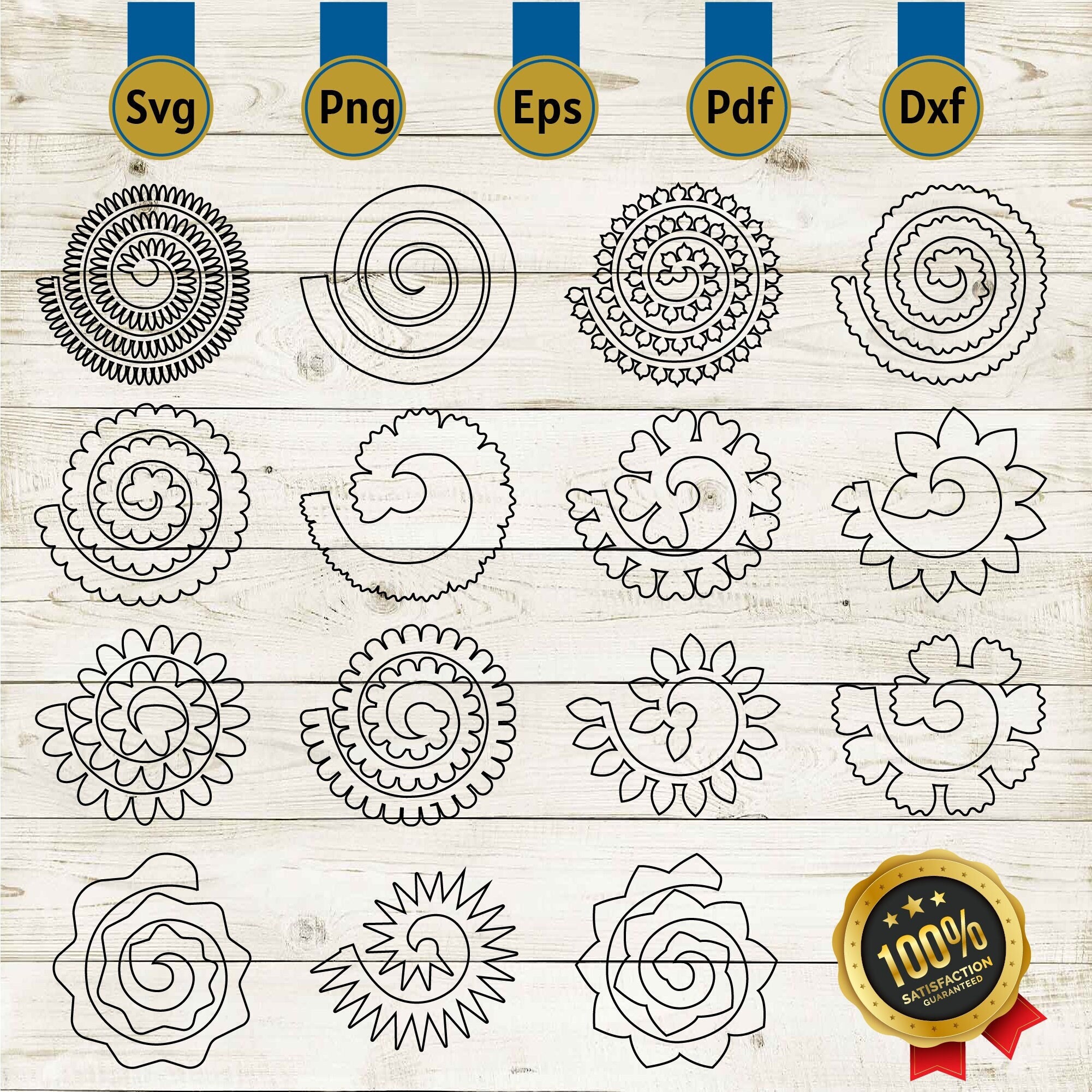 3d Daisy Svg Files - Etsy