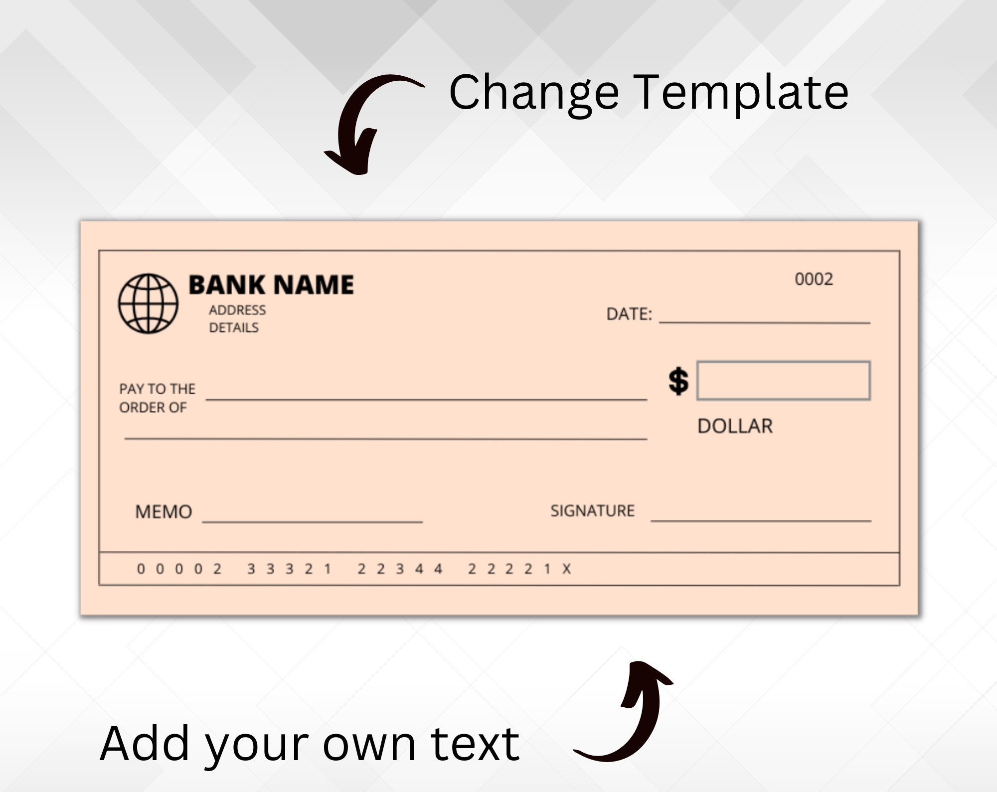 Draw A Blank Cheque Meaning at Luke Earsman blog