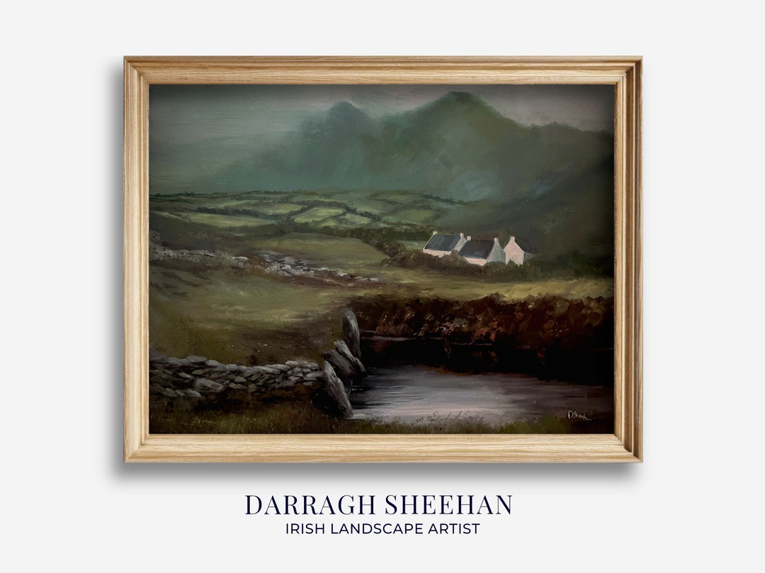 Irish Landscape Oil Painting Fine Art Print Signed, Limited Edition ...