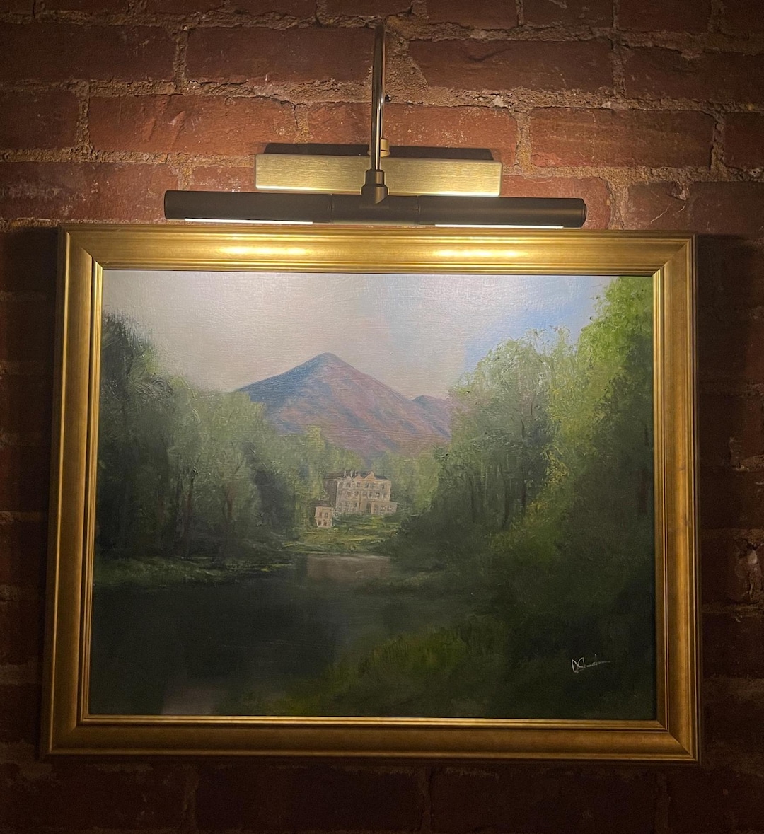 Ballynahinch Castle Galway Oil Painting Fine Art ORIGINAL | Artist ...