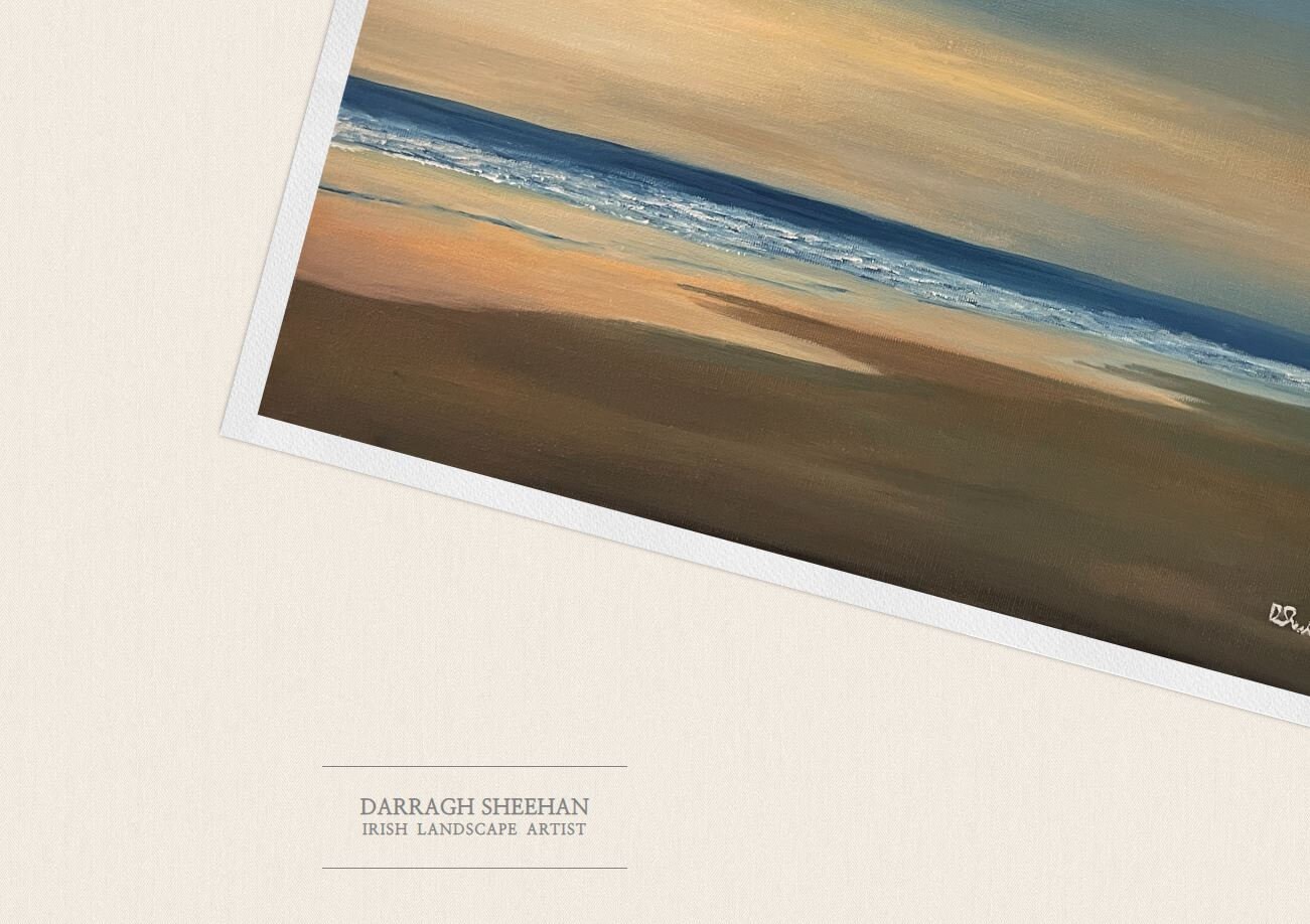 Irish Landscape Oil Painting Fine Art Print Signed Artist Darragh ...