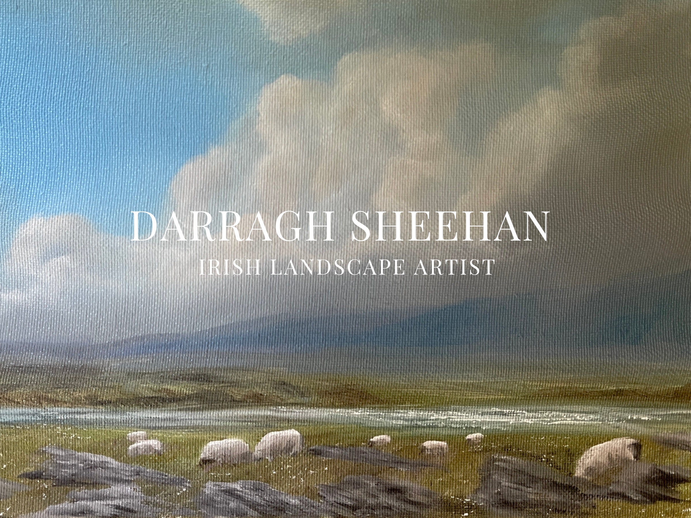 Irish Landscape Oil Painting Fine Art Print Signed, Limited Edition ...