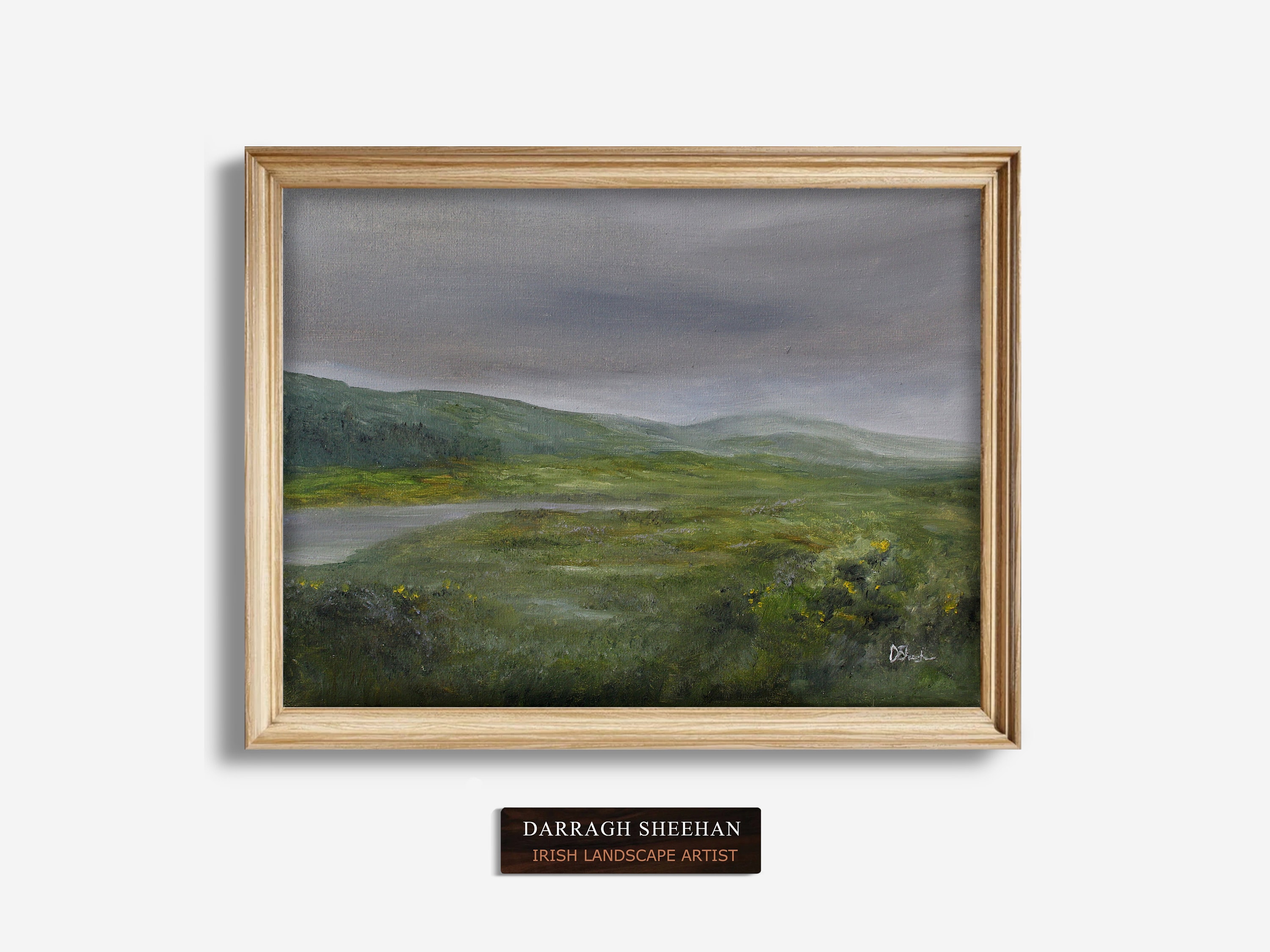 Irish Landscape Oil Painting Fine Art Self Print Jpeg Artist Darragh ...