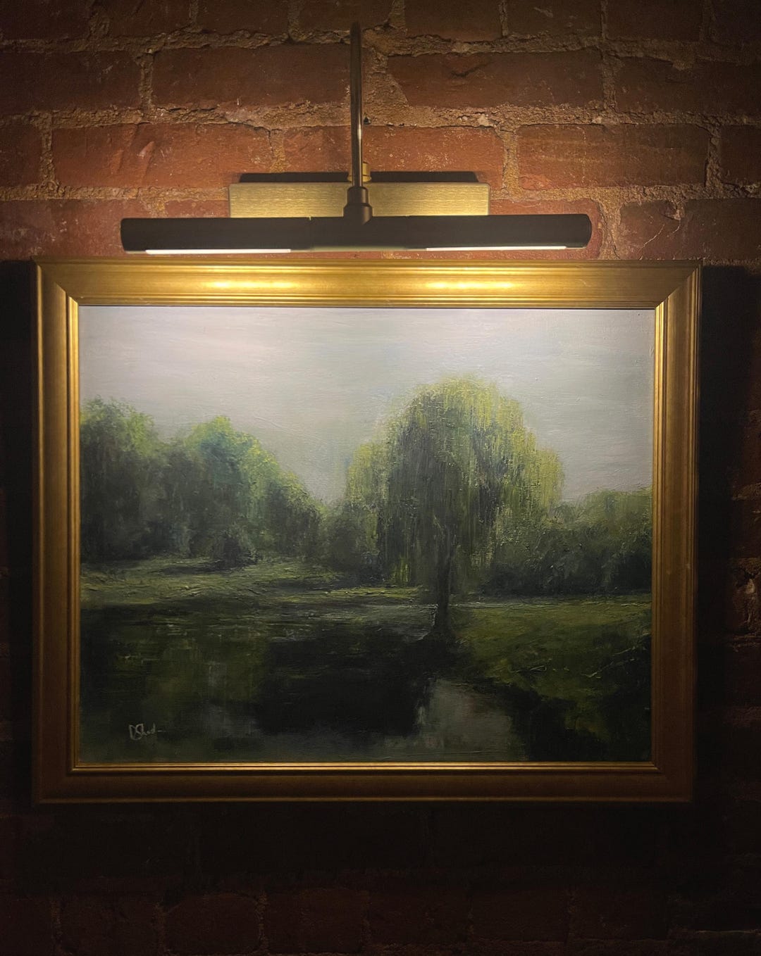 Original Oil Painting | Irish Willow Tree | Irish Artist | Landscape ...