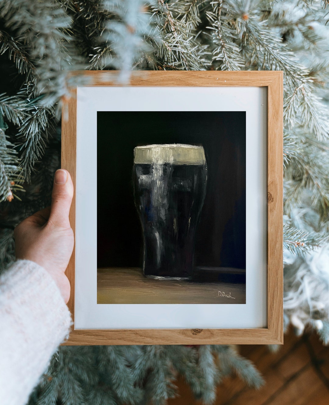 Pint of Guinness, Ireland, Still Life Oil Painting Fine Art Print ...