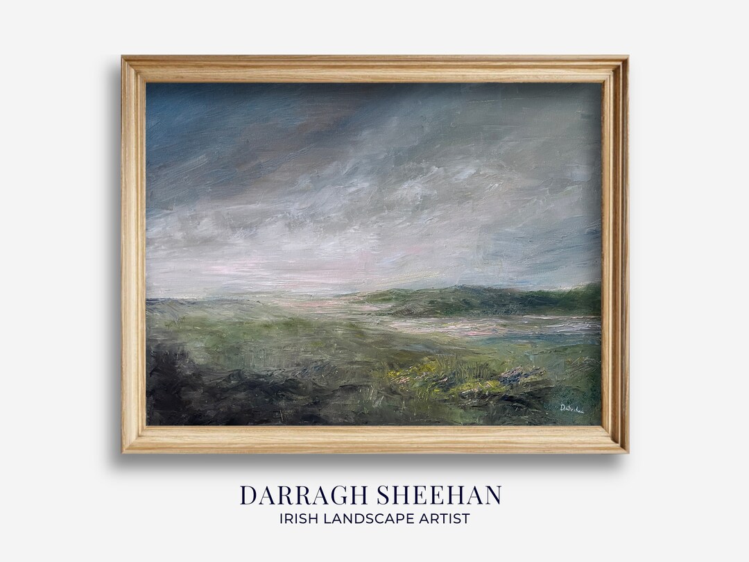 Irish Landscape Oil Painting Fine Art Print | Signed | Artist Darragh ...