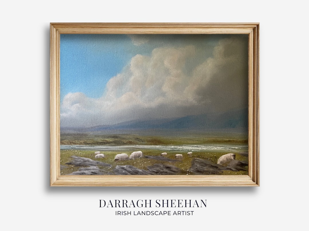 Irish Landscape Oil Painting Fine Art Print Signed, Limited Edition ...