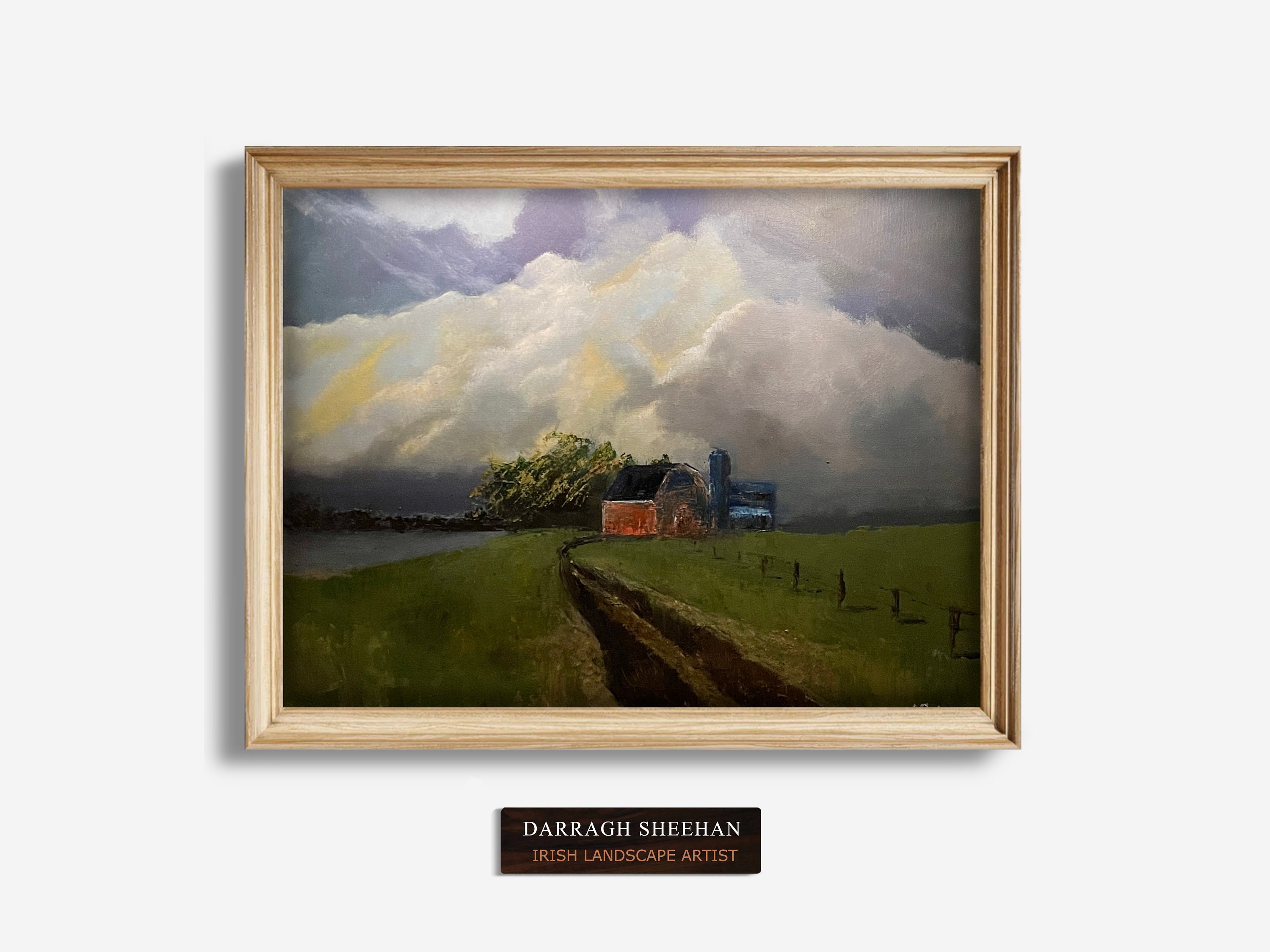 Beautiful Irish Landscape ORIGINAL Oil Painting, Irish Artist Darragh ...