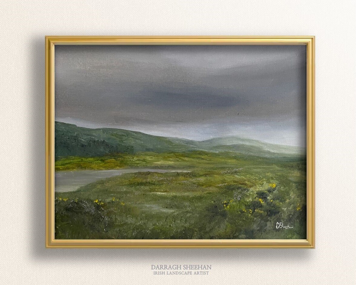 Irish Landscape Oil Painting Fine Art Self Print Jpeg Artist Darragh ...