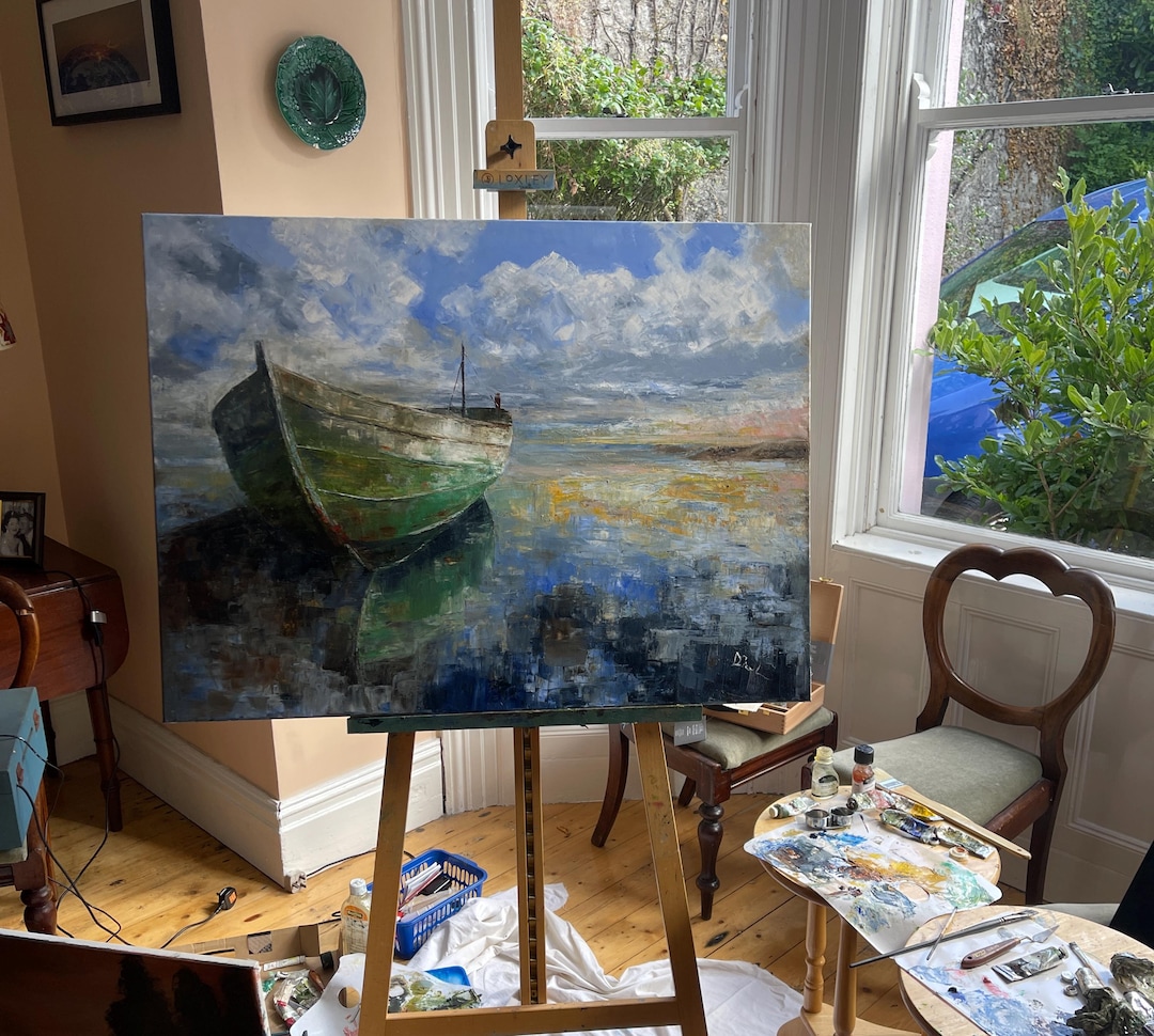 Original Oil Painting | Irish Artist Darragh Sheehan, Landscape, One of ...