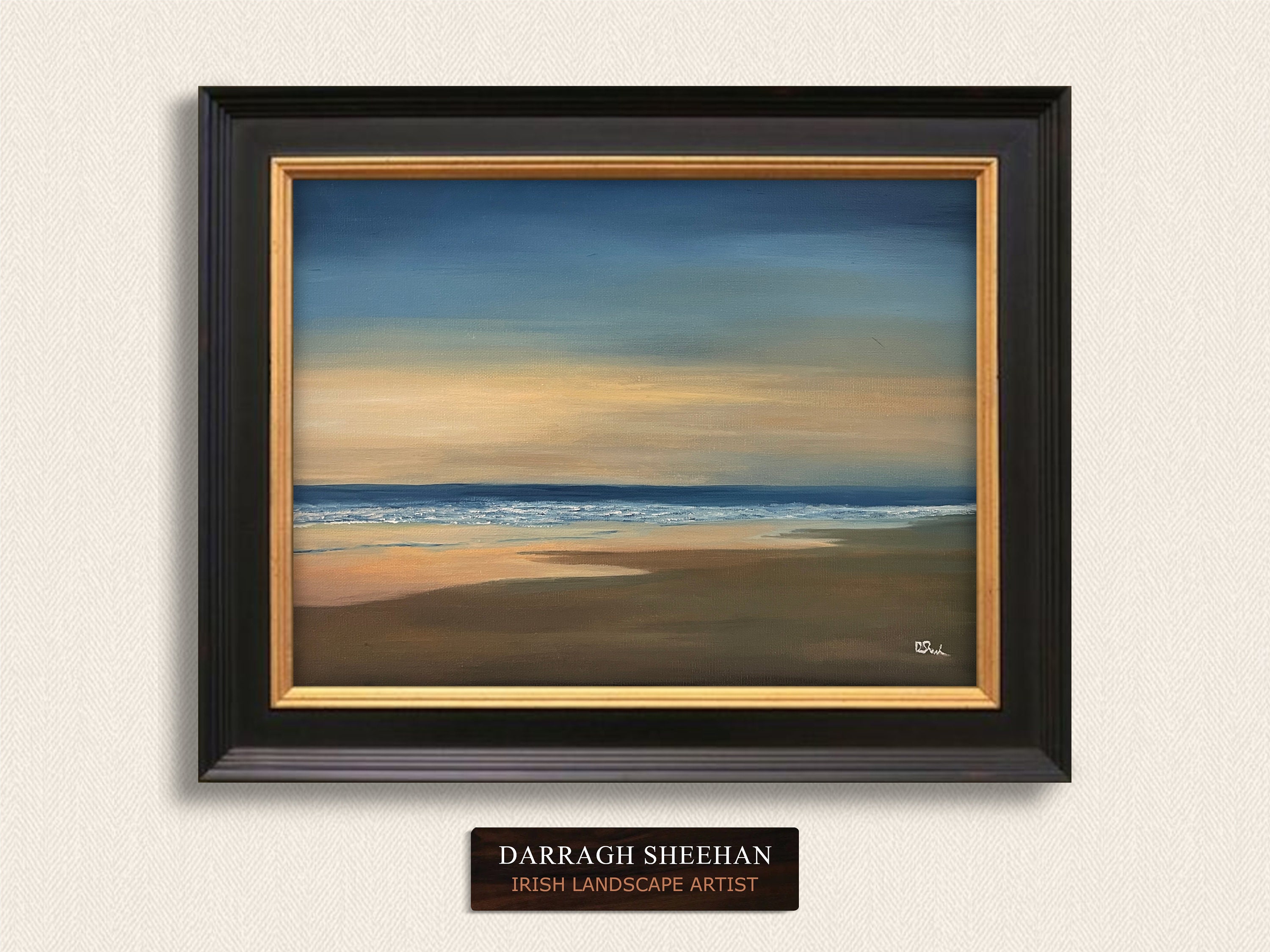 Irish Landscape Oil Painting Fine Art Print Signed Artist Darragh ...