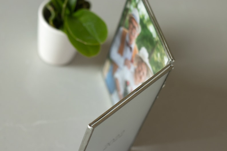 Hand Soldered Hinged Table Top Frame Silver Frame Home - Etsy